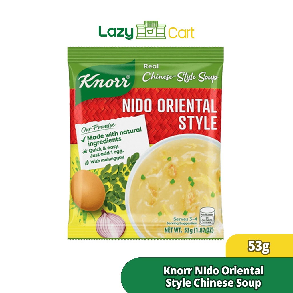 Lazycart Knorr Nido Oriental Style Chinese Soup Mix 53g - A Taste of ...