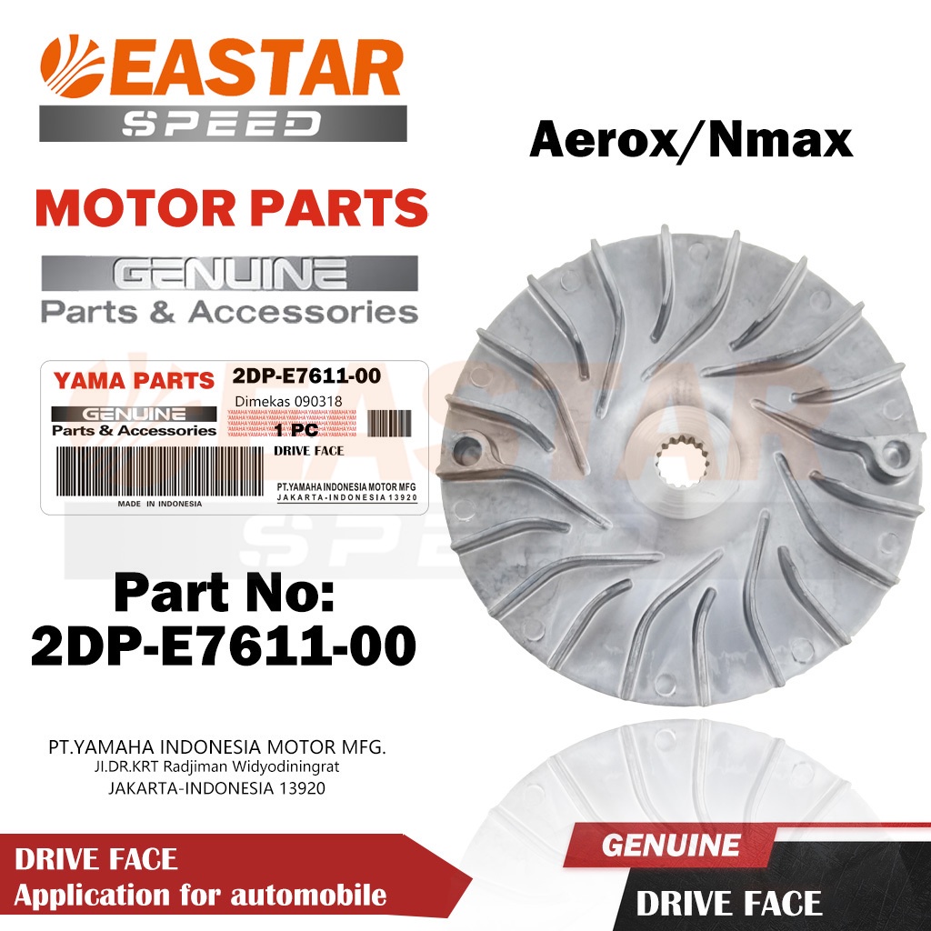 1Pc Chrome Primary Fixed Shave 2DP-E7611-00 for Nmax Aerox | Shopee ...