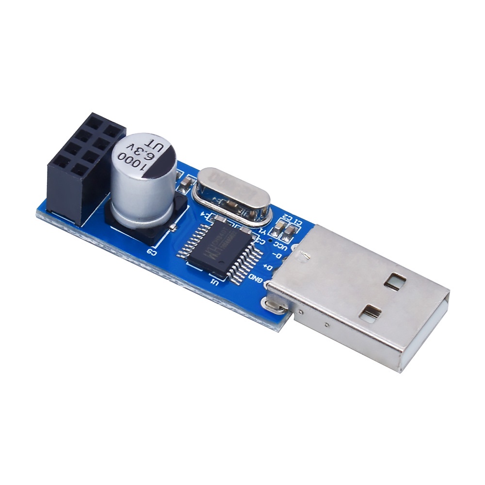 CH340 CH340T NRF24L01+ USB to Serial Port Adapter Board 2.4G Antenna ...