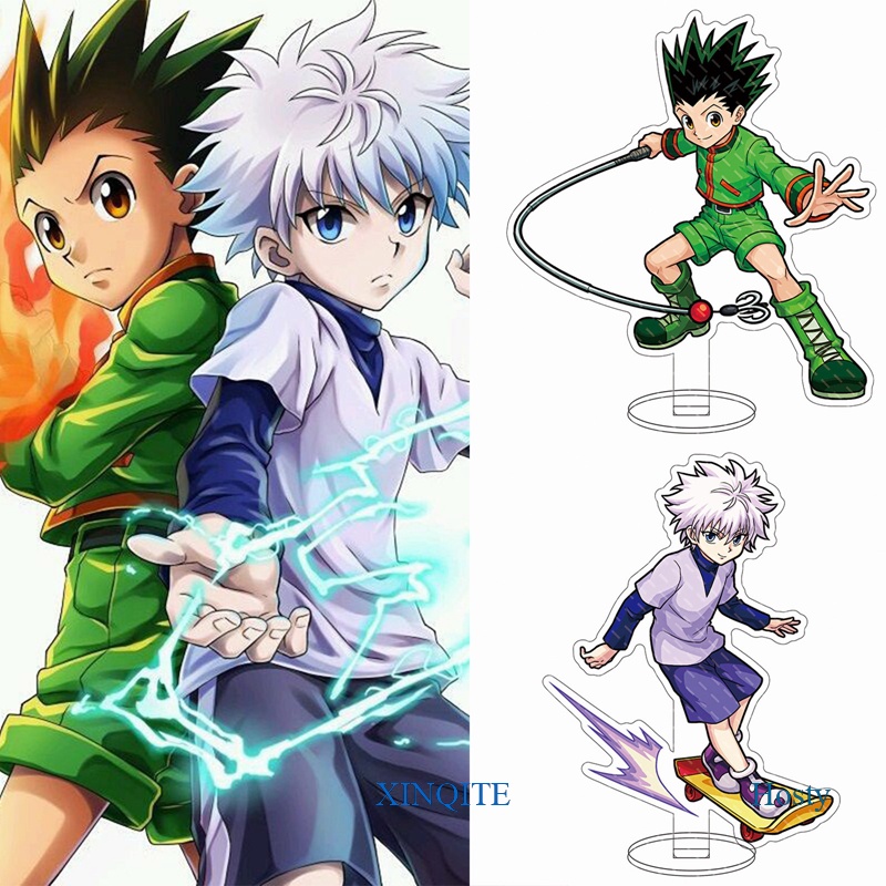 XINQITE Hunter X Hunter Anime Figure Freecss Gon Killua Action Figures ...