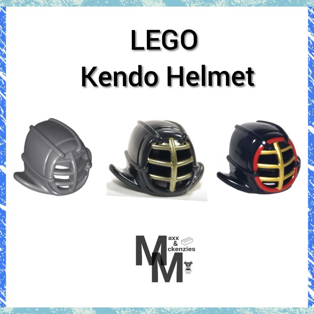 Ninjago Kendo Helmet LEGO Minifigure Headgear | Shopee Philippines