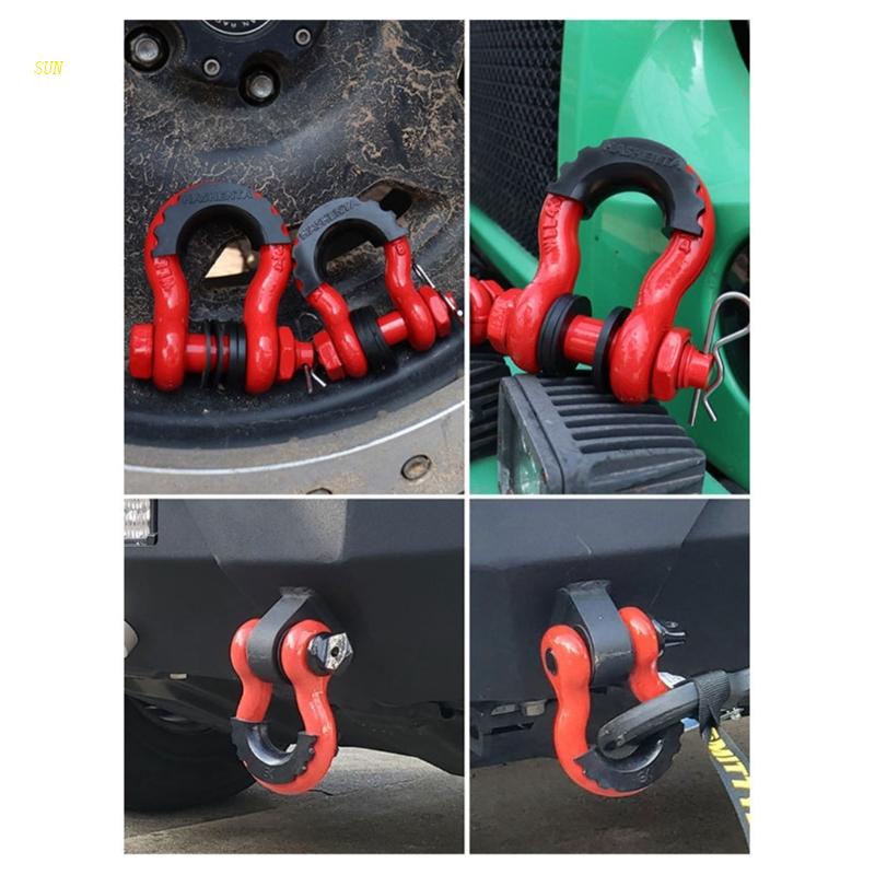 SUN Anti-Rust Shackle D-Ring Shackle Break Strength with Isolator ...