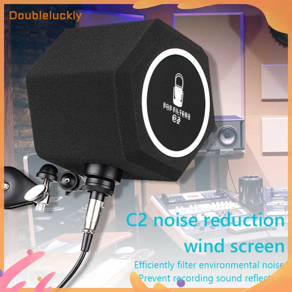 C2 Studio Mic Screen Recording Live Microphone Noise Reduction Wind ...