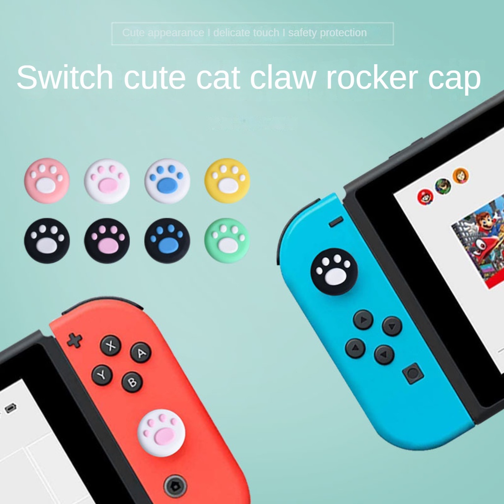 Nintendo Switch Handle Rocker Cap Oled Lite Cat Claw Rocker Cover ...
