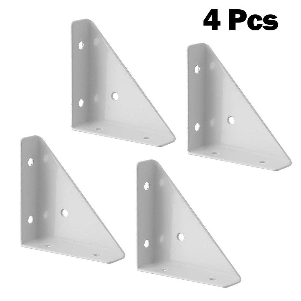 Triangle Reinforcement Brackets for Furniture 4 Pack Heavy Duty Iron ...