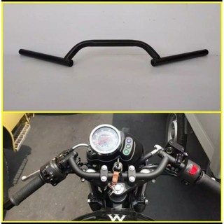 HITAM Custom Clubman Caferacer handlebar in black, high quality ...