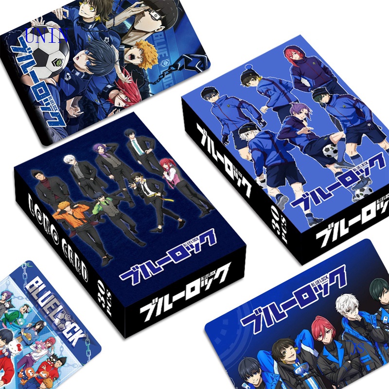 UNIN 30Pcs/Set Anime Blue Lock Photocards Kpop Lomo Cards Isagi Yoichi ...