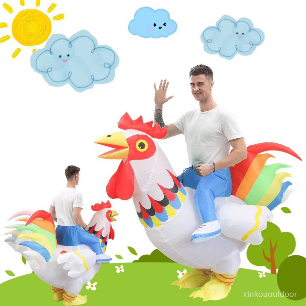 Cosplay Rooster inflatable clothing festival party performance adult ...