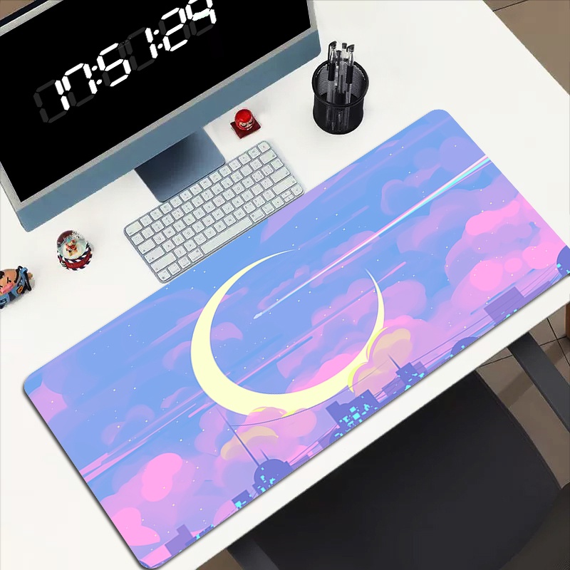 Sailor Moon Deskmat Pad Mouse Gamer Table Mat Pads Desk Mousepad Speed ...