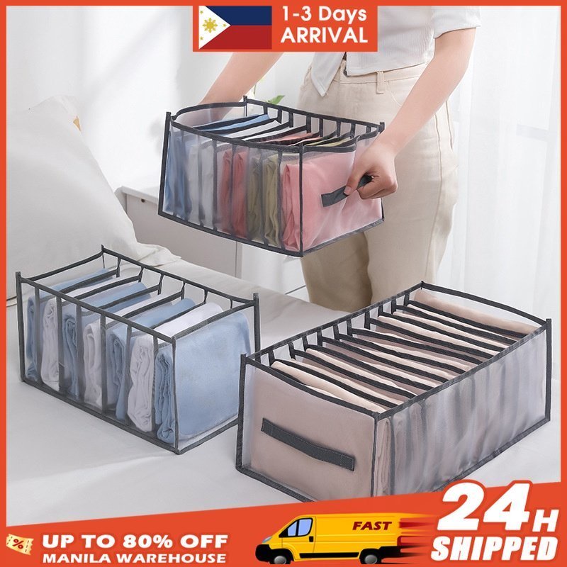 Jeans Storage Box Closet Organizer Clothing Organization System Drawer ...