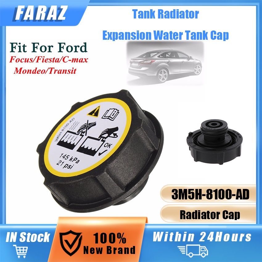 ABS Tank Radiator Expansion Water Tank Cap For Ford Focus Fiesta C-max ...