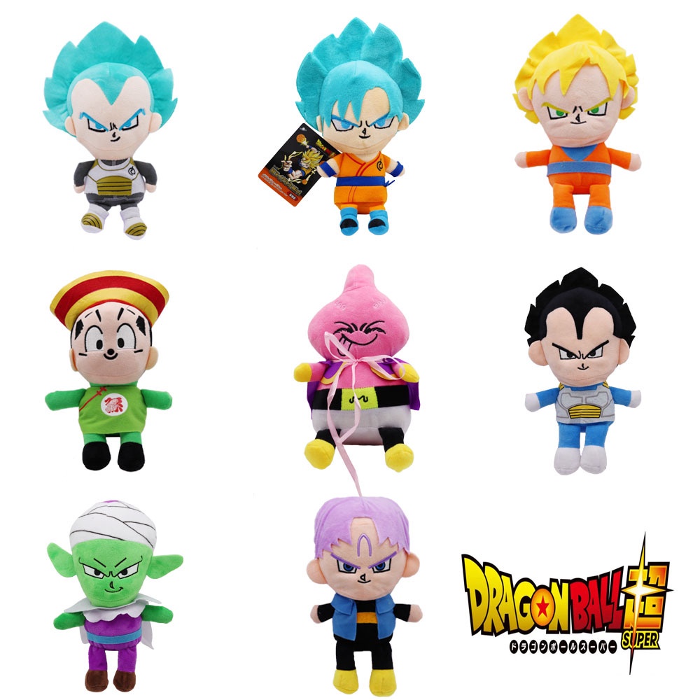 20cm Super Saiyan God Super Sain Doll Dragon Ball Plush Toy Piccolo ...