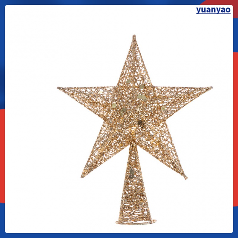 [READY STOCK] Xmas Tree Top Ornaments Wooden Topper Cross Christmas ...