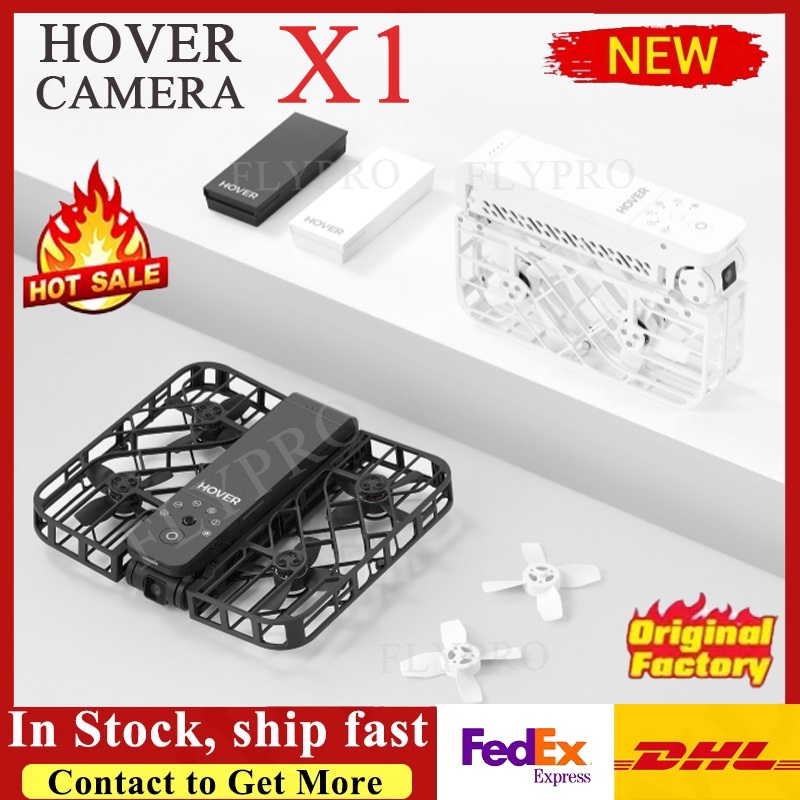 Hover Camera X1 Revolutionary Flying Camera 125g Ultra-Light Foldable Portable Unlock Advanced ...
