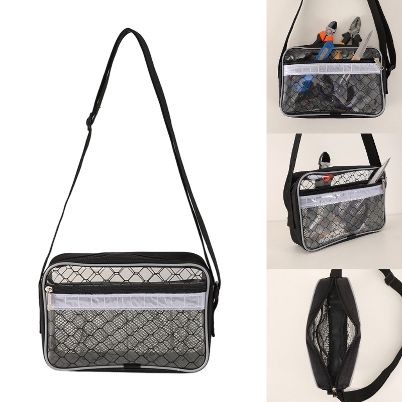 BST Clear PVC Anti-Static Cleanroom Tool Pouch Crossbody Bag for Women ...