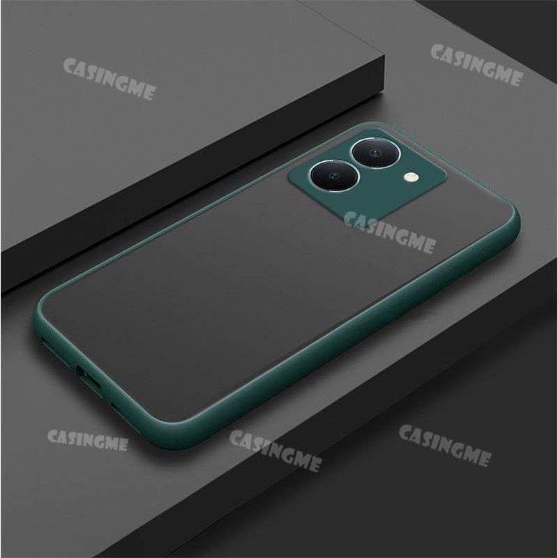 Vivo Y36 4G Shockproof transparent matte phone casing protects the ...