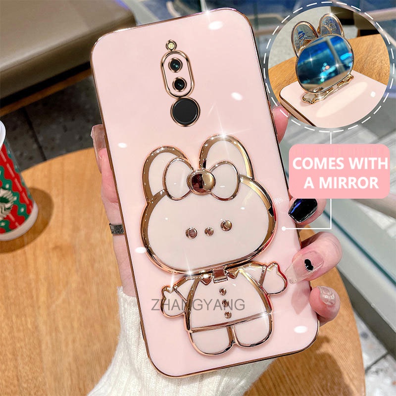 Casing Redmi 8 Redmi 8A Plating 3D cute rabbit stand phone case with ...