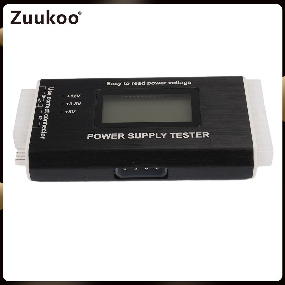 Digital LCD Power Supply Tester Power Measuring Diagnostic Tester For ...