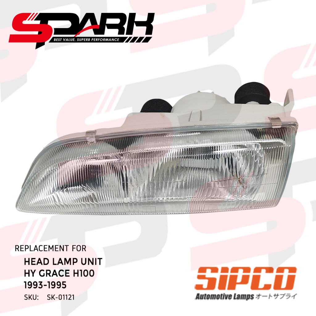Head light Head Lamp Headlight Unit for Hyundai Grace H100 Van 1993 ...
