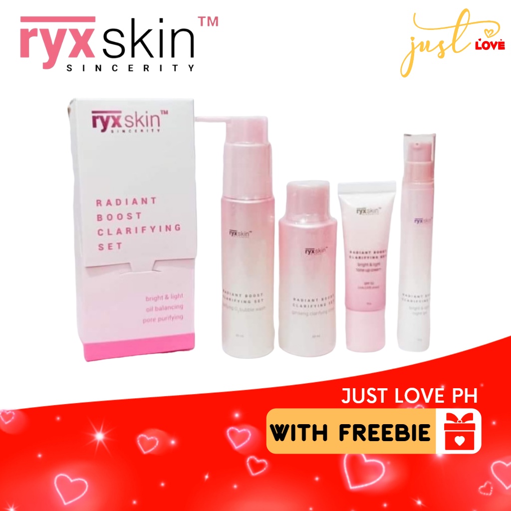 RyxSkin Radiant Boost Clarifying Set | Shopee Philippines
