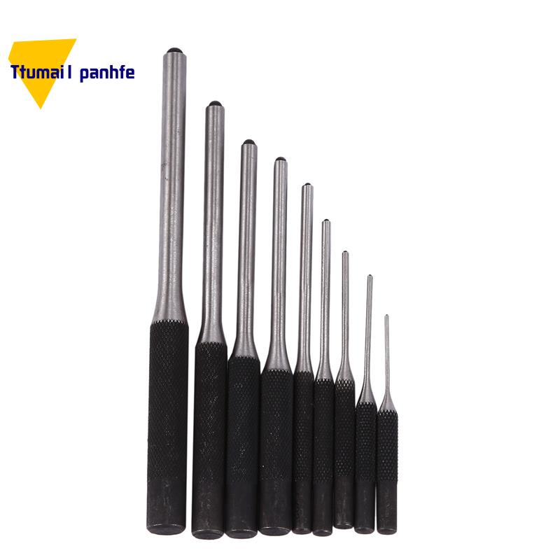 9-Piece Set-Up Punch Round Punch Pieces Roll Pin Punch Set Tool Bolt ...