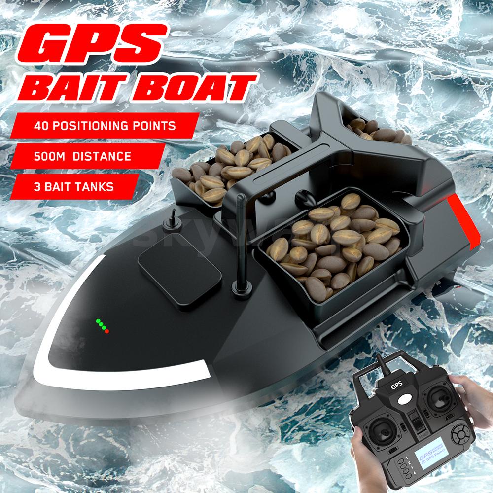 Flytec V020 RTR 2.4G 4CH GPS Fishing Bait RC Boat 500m Distance ...