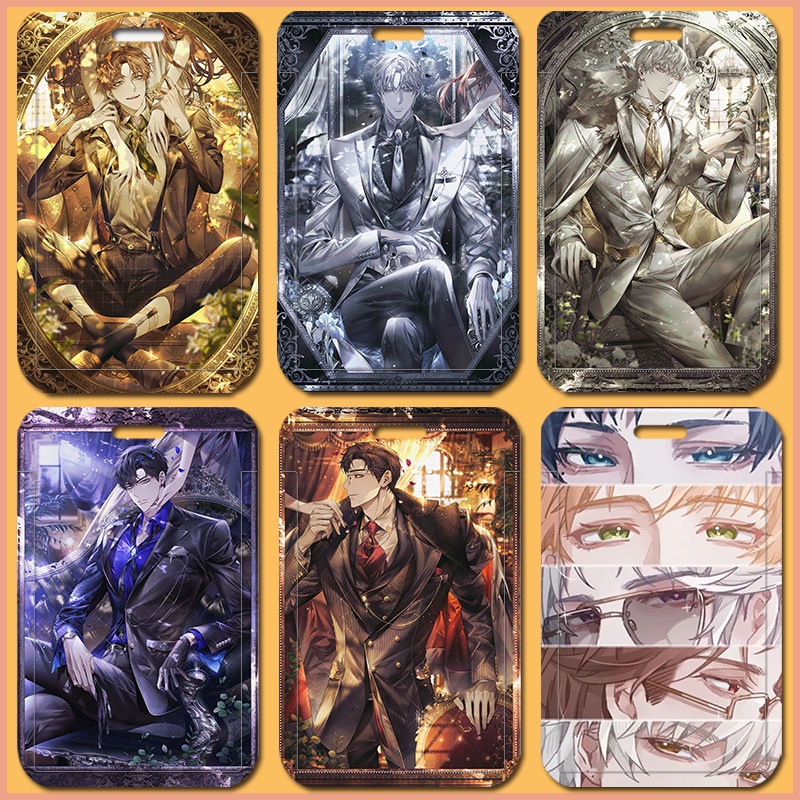 Anime Cartoon Light and Night DIY Student Name Card Holder ID Card ...