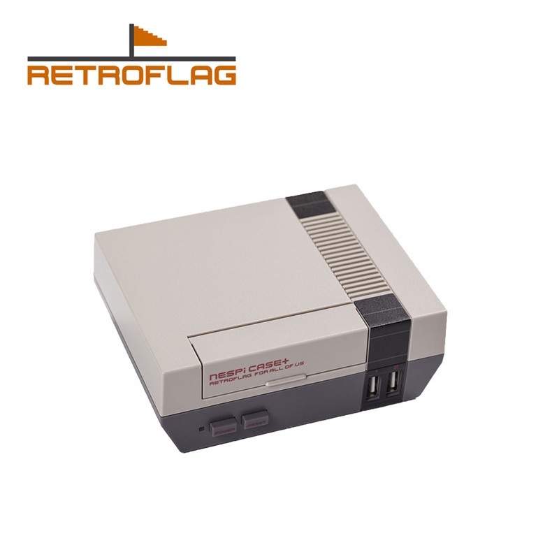 Retroflag NESPi Case Plus Functional Power Button with Safe Shutdown for Raspberry Pi 3 B+ (B ...