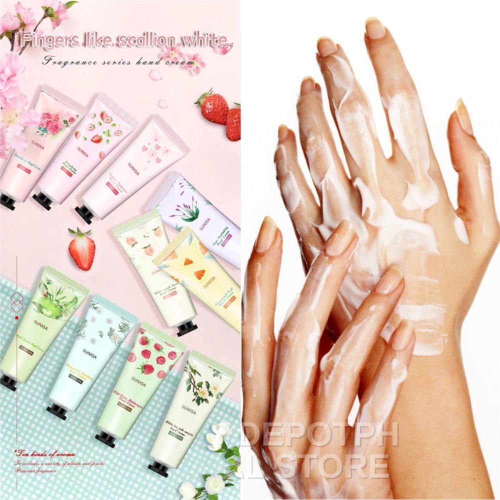 SUNISA Korean Perfume Hand Exfoliating Cream Moisturize Remove Dead ...