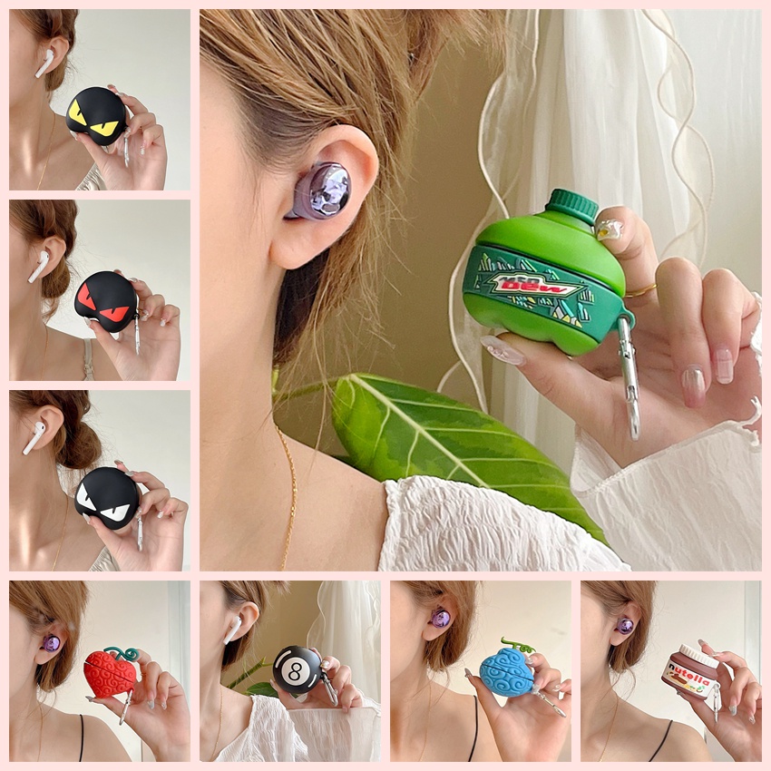 Cute Couple Case for Samsung Galaxy Buds Live/2/2Pro/ Pro/FE Shockproof ...
