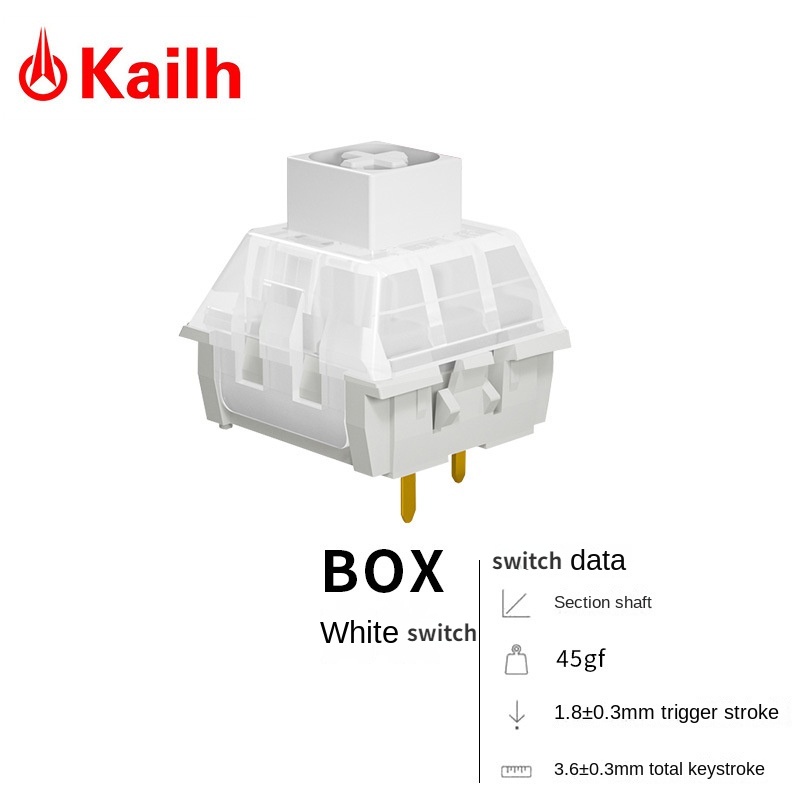 Kailh Kailhua BOX White switch Know Winter Summer Jellyfish Paragraph jade Polar Fox Whales ...