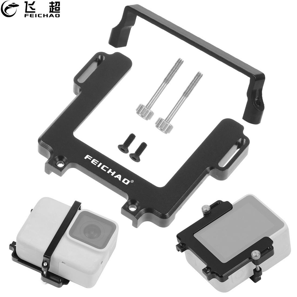 FEICHAO Mini Handheld Gimbal Camera Fixture Mount Plate for GoPro 8 7 6 ...