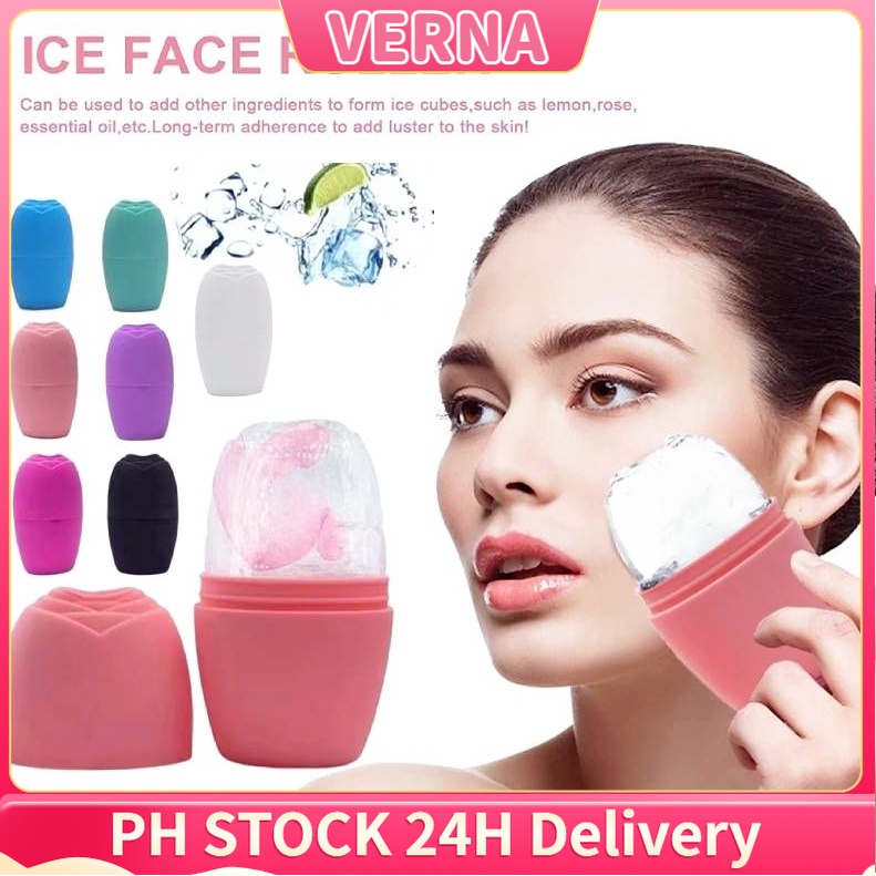 Face massager Roller Ice Face Molder Silicone Face Lift Shrink Pores ...