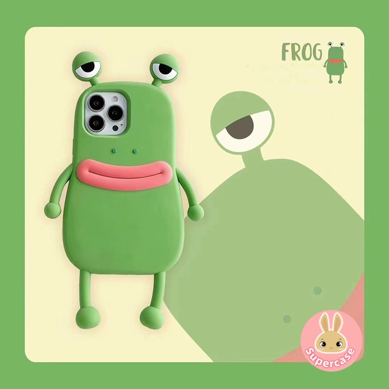 Soft Silicone 3D Frog Phone Case For OPPO A1 Pro A97 A12E A3S A55 A56 ...