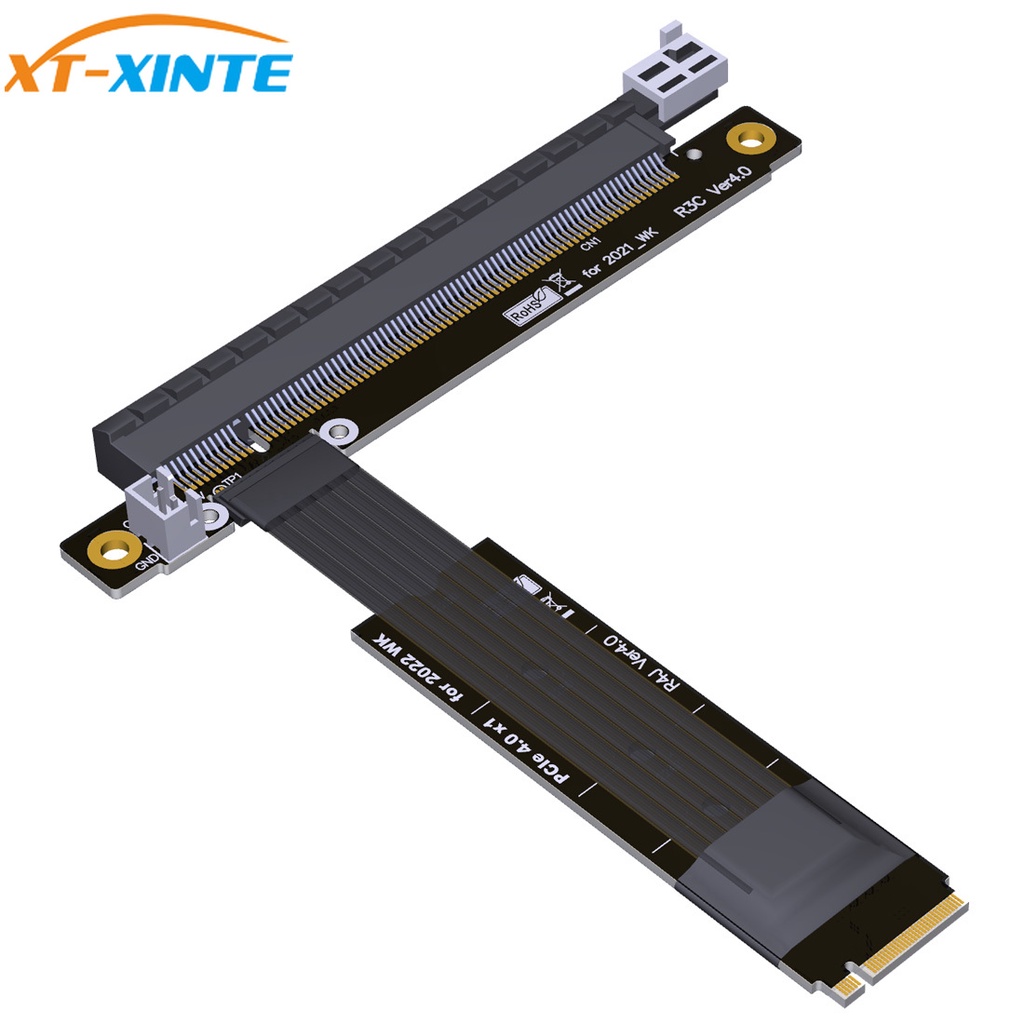 XT-XINTE For RTX3090 RX6800xt Graphics Video Extension Cable PCIe 4.0 ...