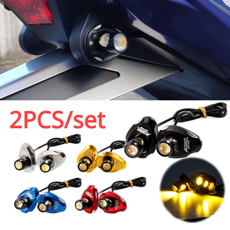 2PCS / Set Mini Led Side Signal Light Universal Signal Tampal Led ...