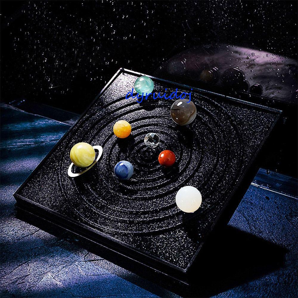 DYRUIDOJ The Solar System Crystal Ball 8Pcs/set Boxed Exploring Space ...