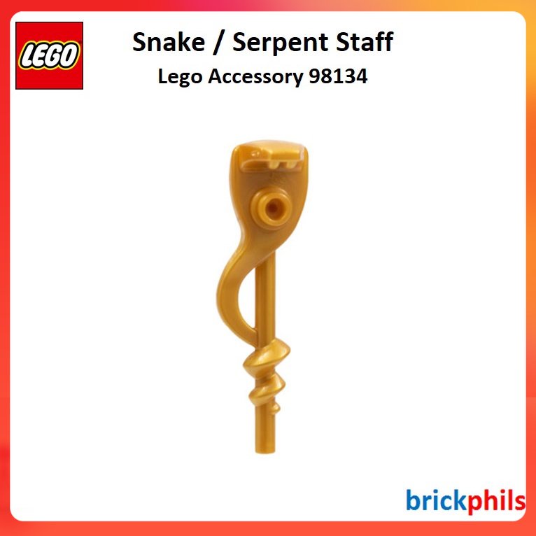 Lego Accessory 98134 - Snake / Serpent Staff | Shopee Philippines