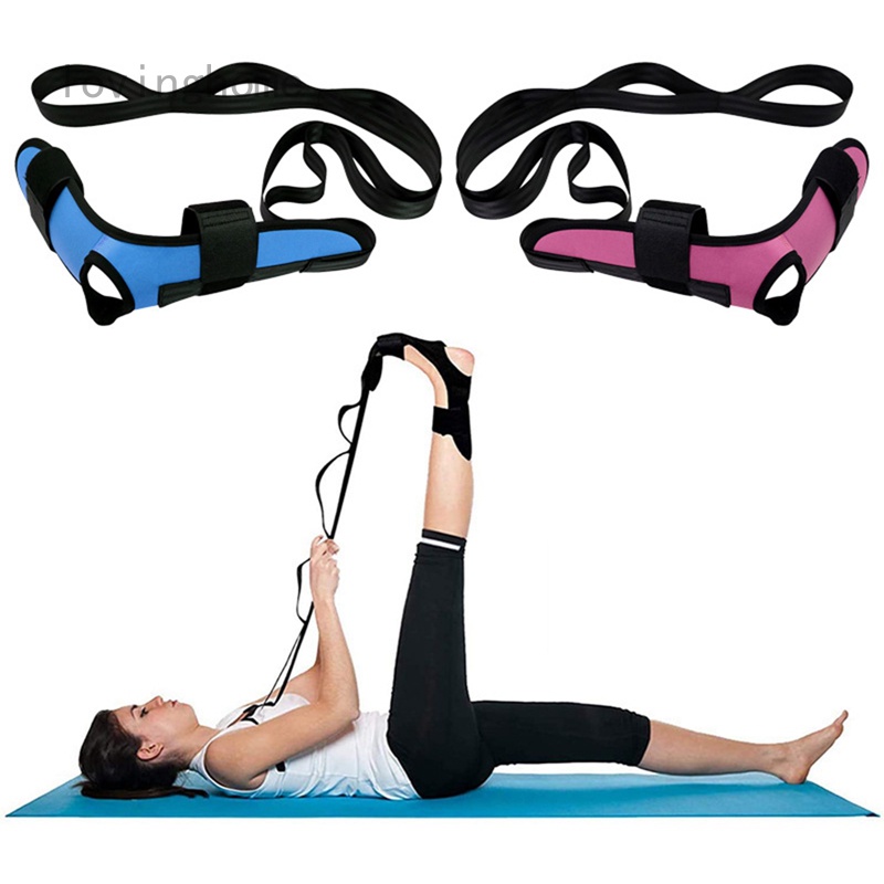 LR Yoga Stretching Strap Ligaments Of Leg Plantar Stretch Band Foot ...