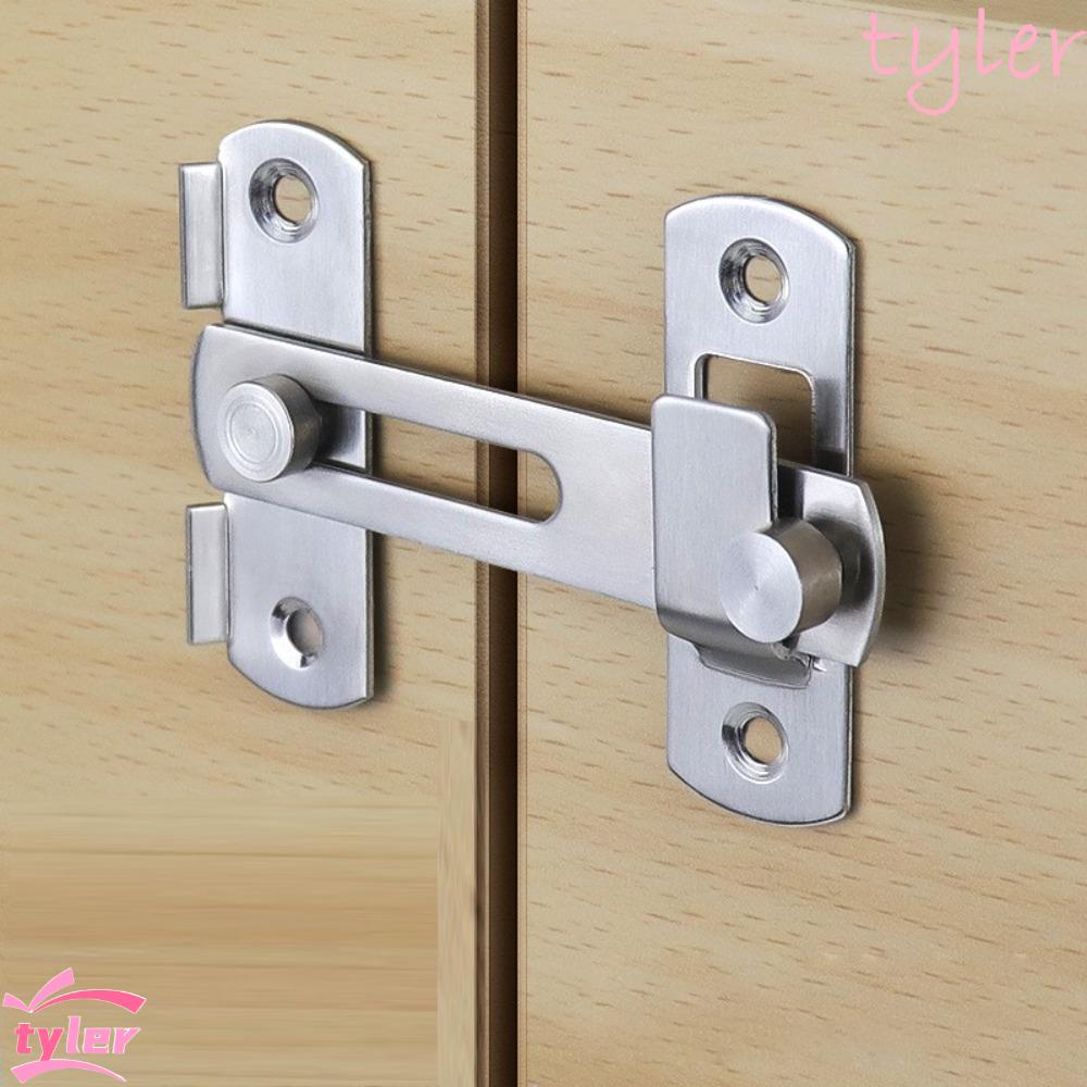 TYLER1 Door Lock Stainless Steel 90 180 Degree Hook Cabinet Toggle ...