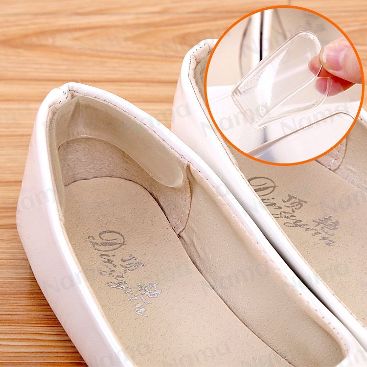 Transparent Silicone Heel Stickers Soft Fitting Anti-abrasion Anti ...