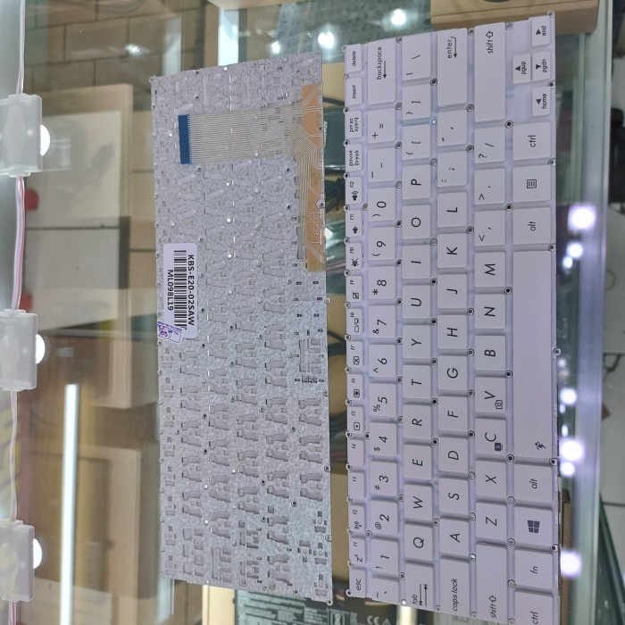 Asus KEYBOARD E202 WHITE E202M E202MA X205 E203T X205TA E202S E205 net ...