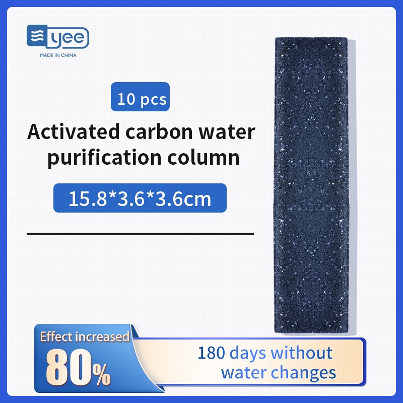 [6 inches×10 pcs] Yee Aquarium Bakki Roll Biological Fish Tank Filter ...