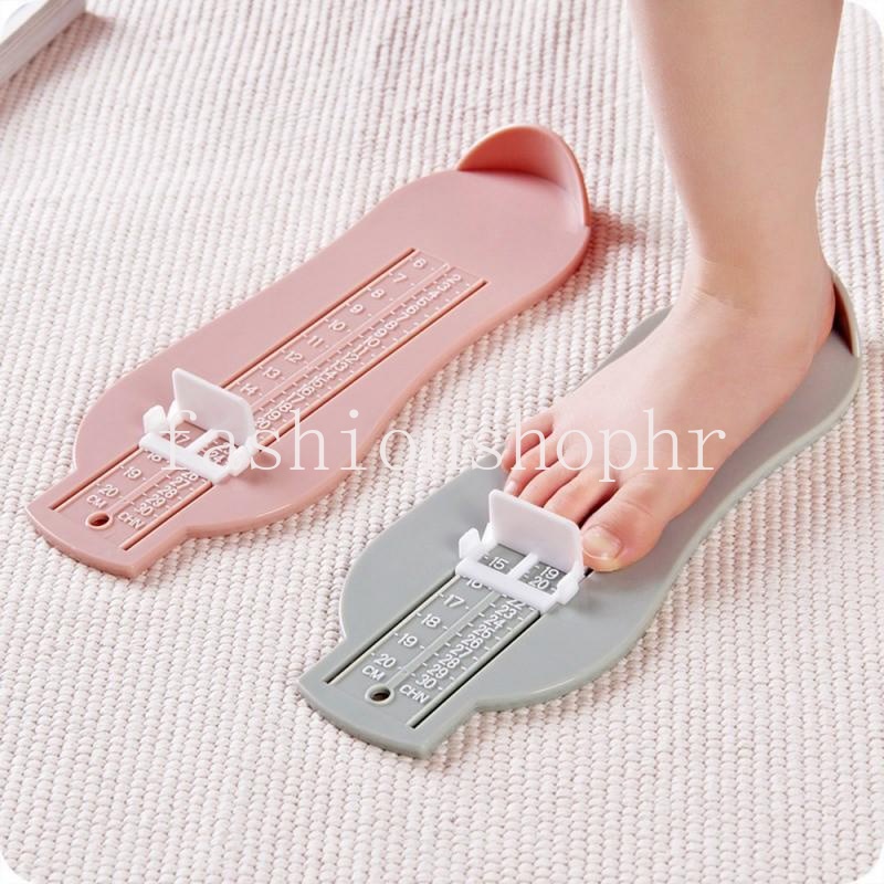 Ready Stock 0-8 Years Feet Measuring Ruler Subscript Measuring kids ...