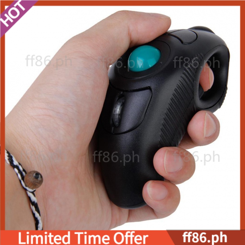 Digital 2.4GHz Wireless USB Handheld Ergonomic Design Mouse Mice Finger ...