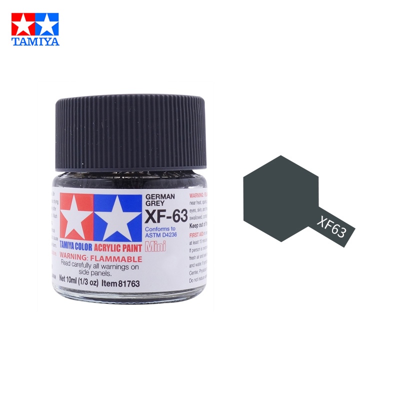 10ml Tamiya XF1-50 Gundam Model Paint Acrylic Paint Flat Colors Water ...