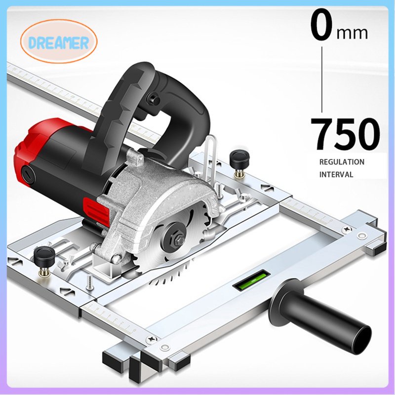 4/5/7 Inches Multi-function Circular Saw Guide Rail Adjustable Cutting ...