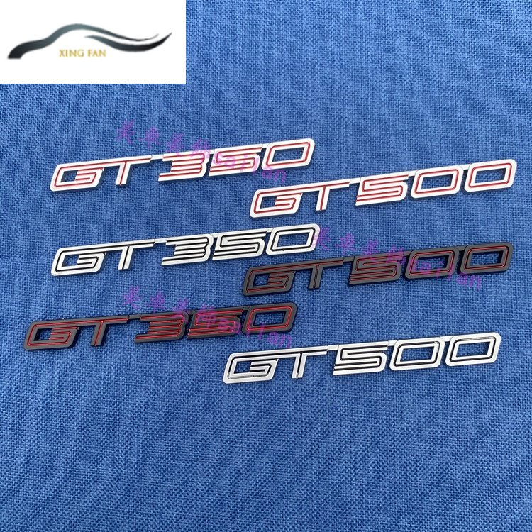 XINFAN Suitable For Ford Mustang GT350 GT500 Car Logo Metal Sticker ...