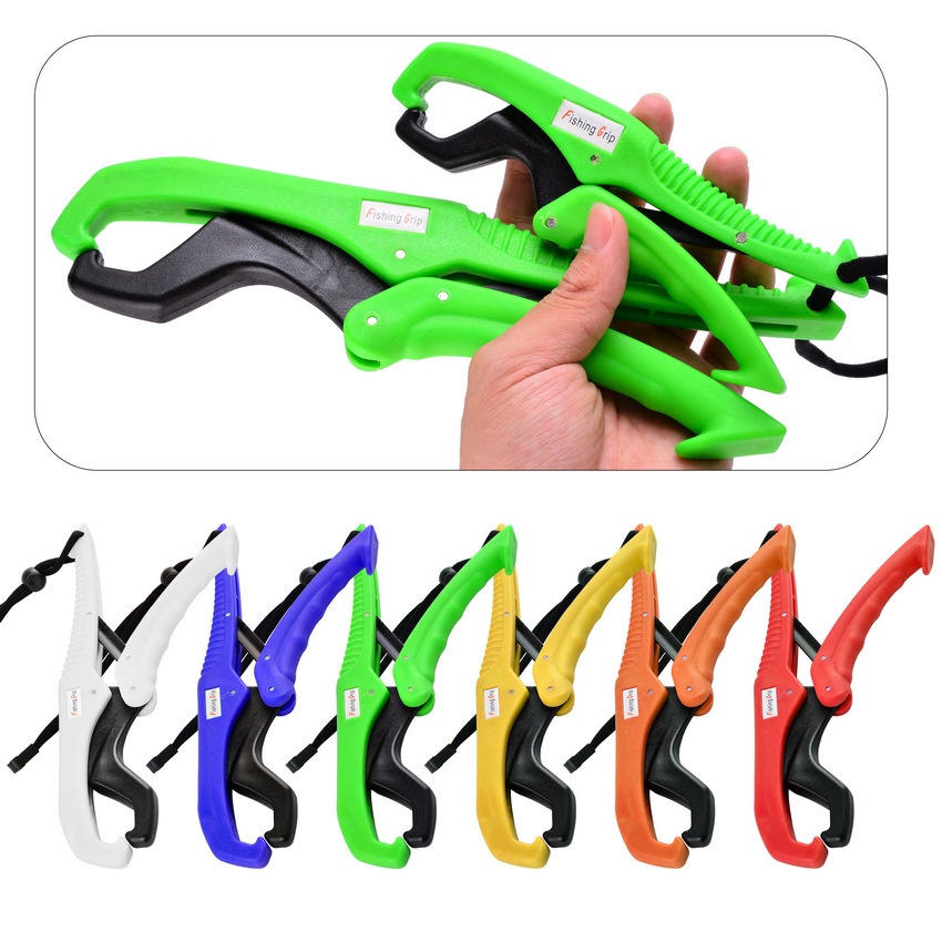 5 Colors Fishing Pliers Gripper Portable Floating Clamp Grip Fishing ...