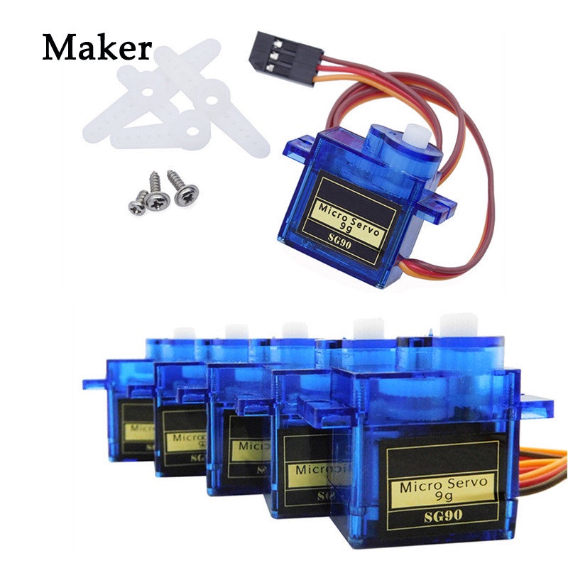 SG90 9G Arduino Analog Micro Servo Motor 180 360 for RC Car Boat ...